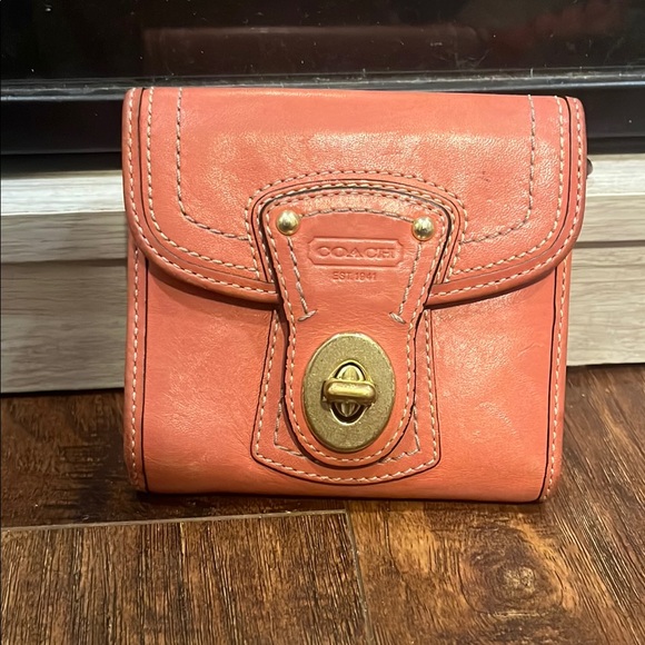 Coach | Bags | Coach Legacy Turnlock Trifold Wallet | Poshmark